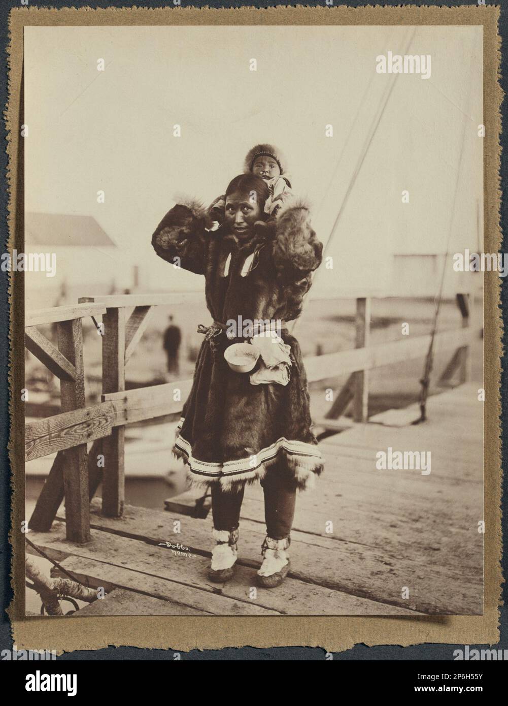 Beverly Bennett Dobbs, Mother and Child on the New Wharf, 1903–6 ...