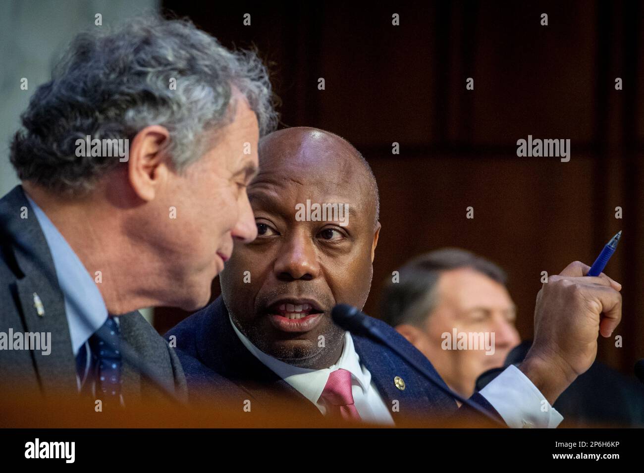 United States Senator Sherrod Brown (Democrat of Ohio), Chairman, US ...