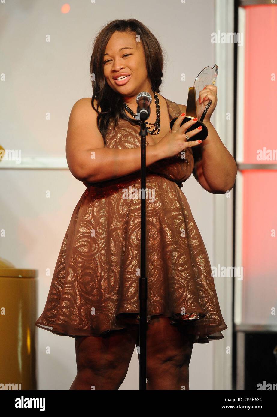 HOLLYWOOD, CA - MARCH 31: Jasmine Alston accepts the Series award for ...