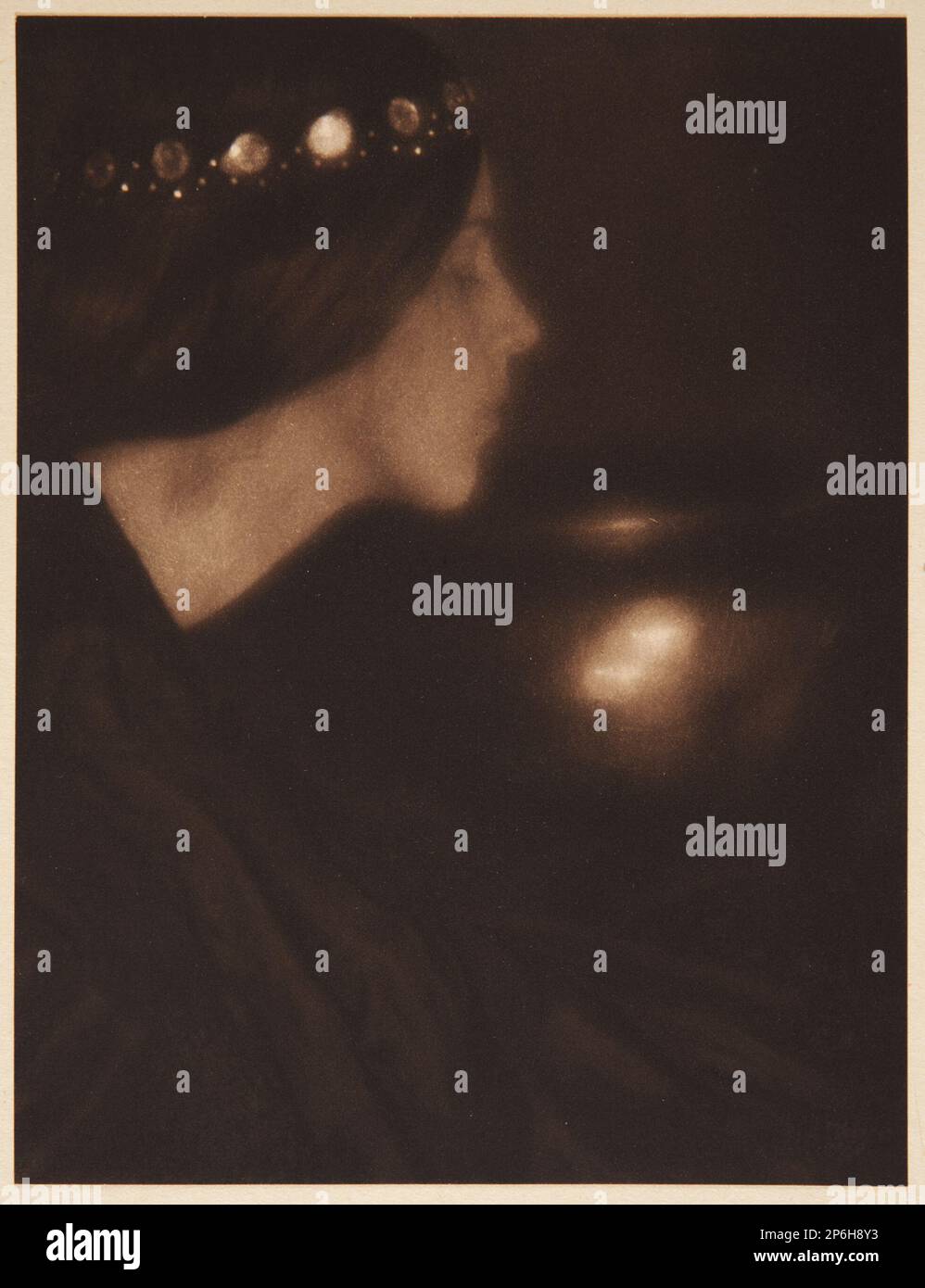 George Henry Seeley, The Black Bowl, 1907, photogravure Stock Photo - Alamy