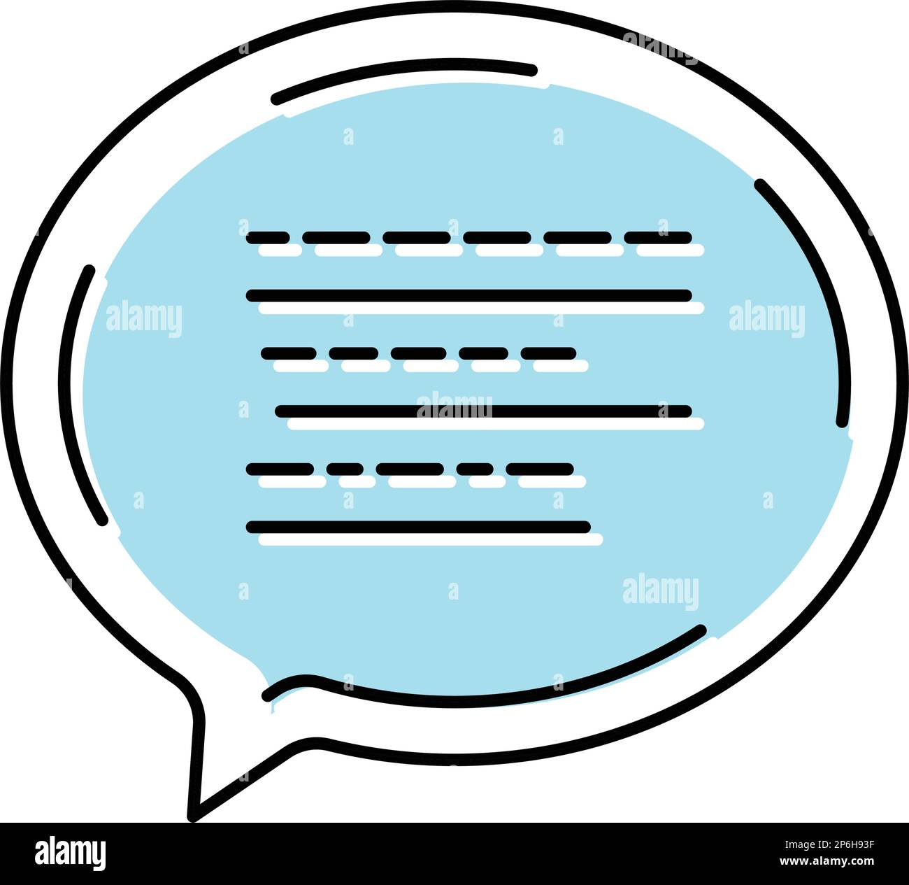 speech bubble testimonial color icon vector illustration Stock Vector ...