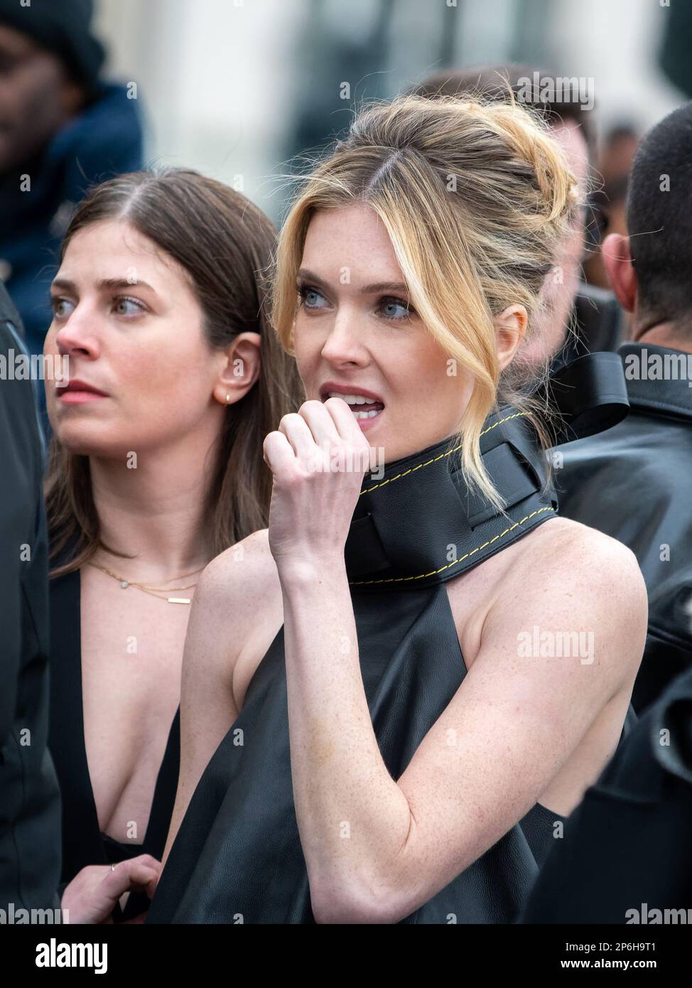 Paris, France - MARCH 03 2023 Meghann Fahy at the Vuitton Womenswear ...