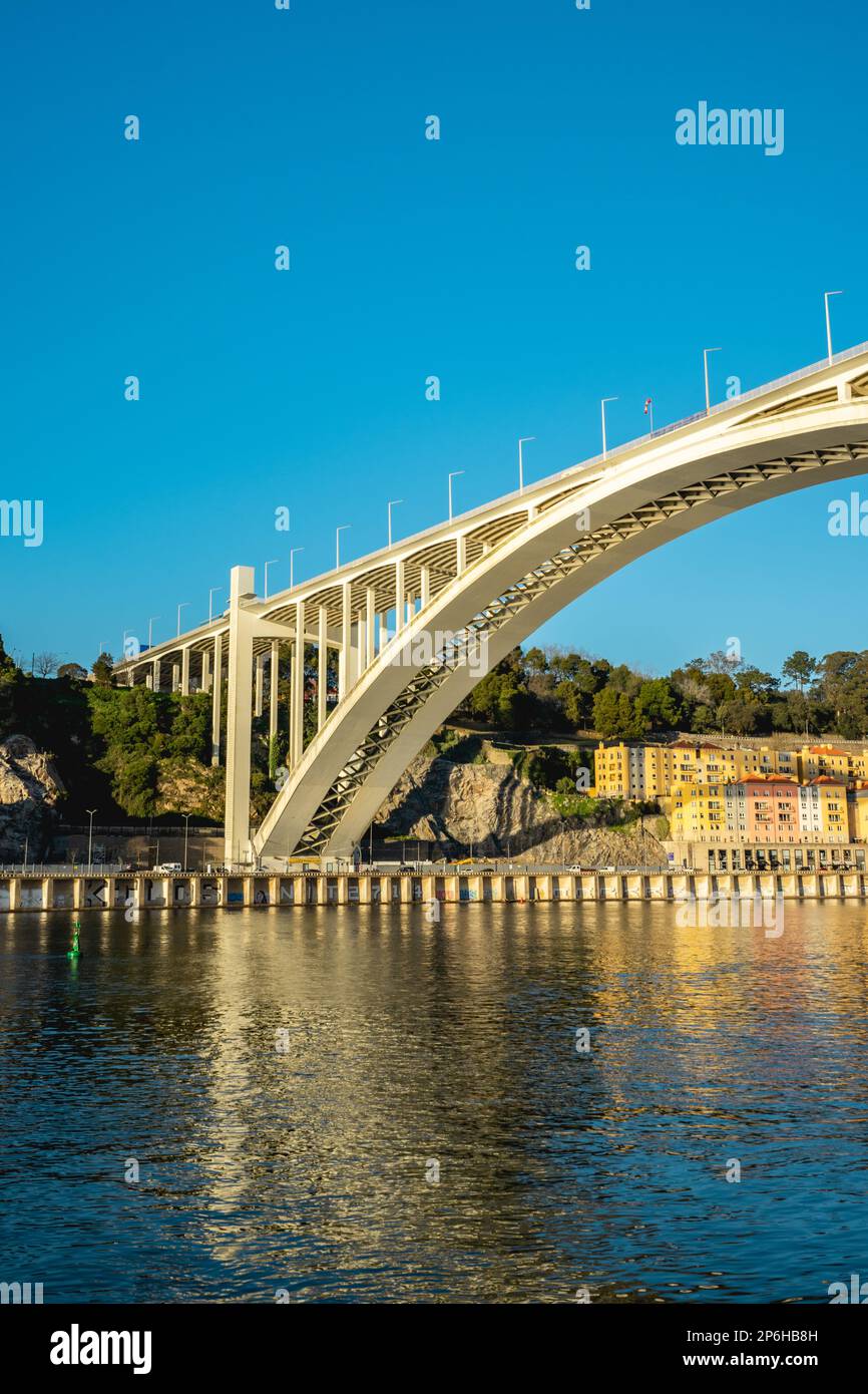 Ponte da Arrabida, Bridge over the Douro, in Porto Portugal. 10 ...