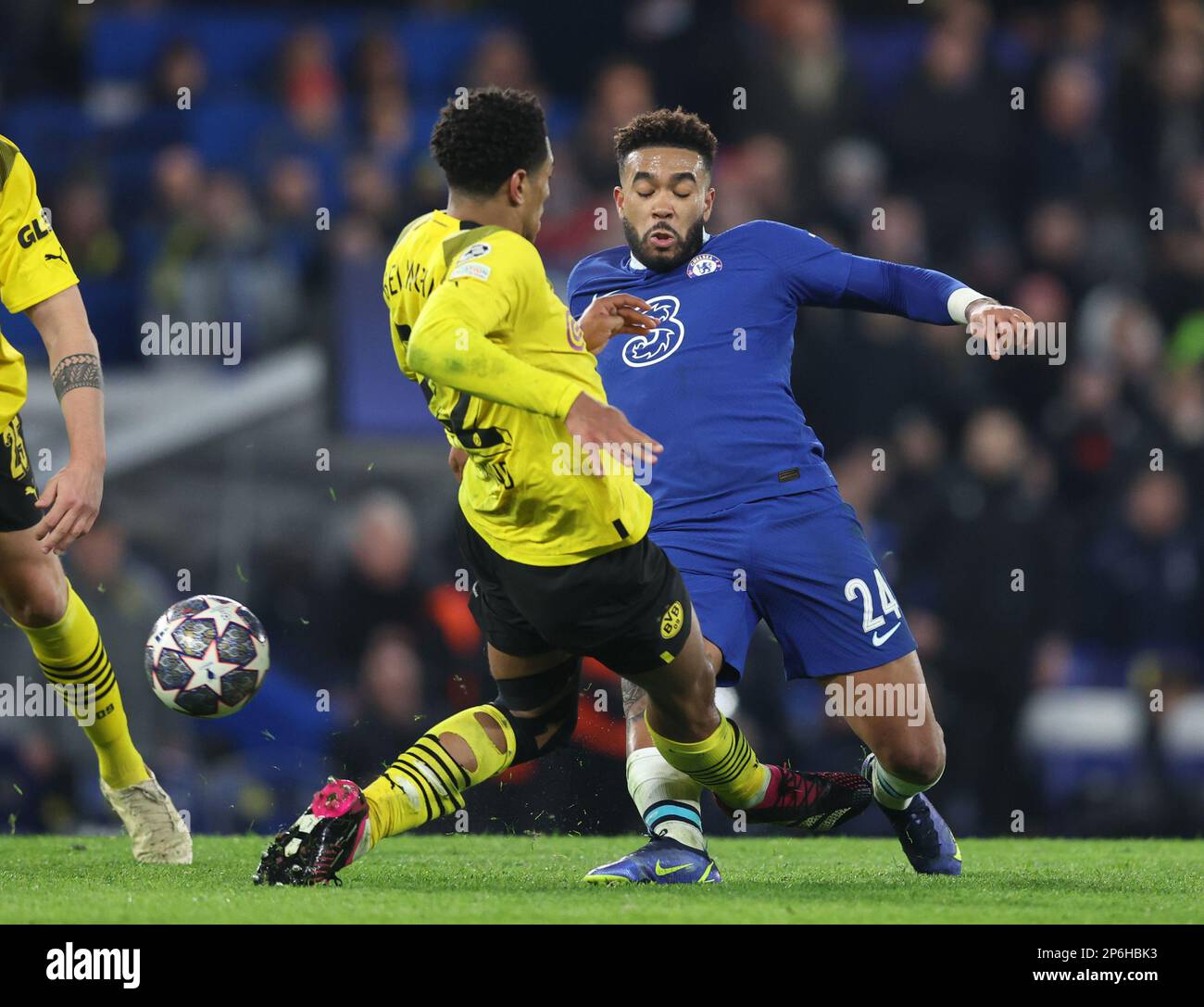London, England, 7th March 2023. Jude Bellingham of Borussia Dortmund ...