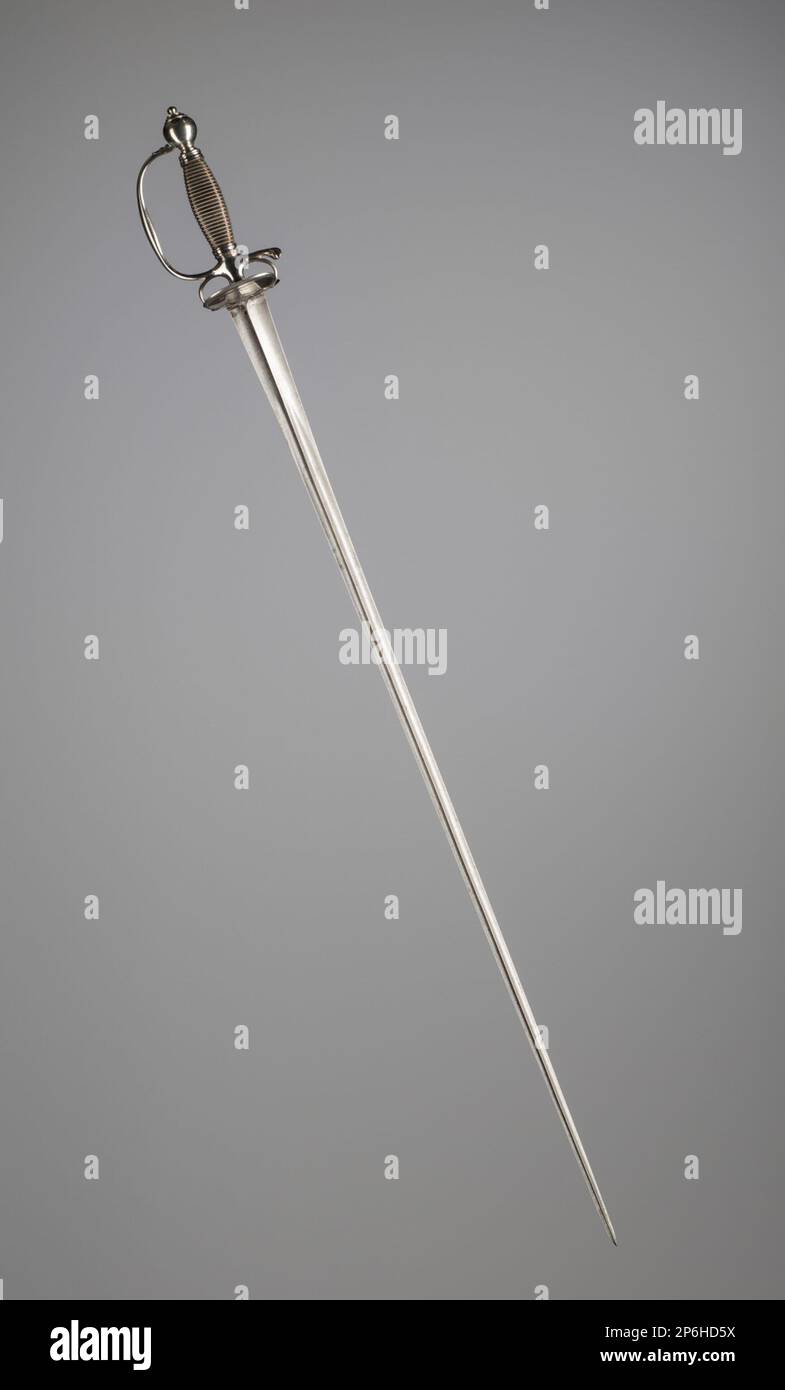 John Burt, Sword, 1729, silver Stock Photo - Alamy
