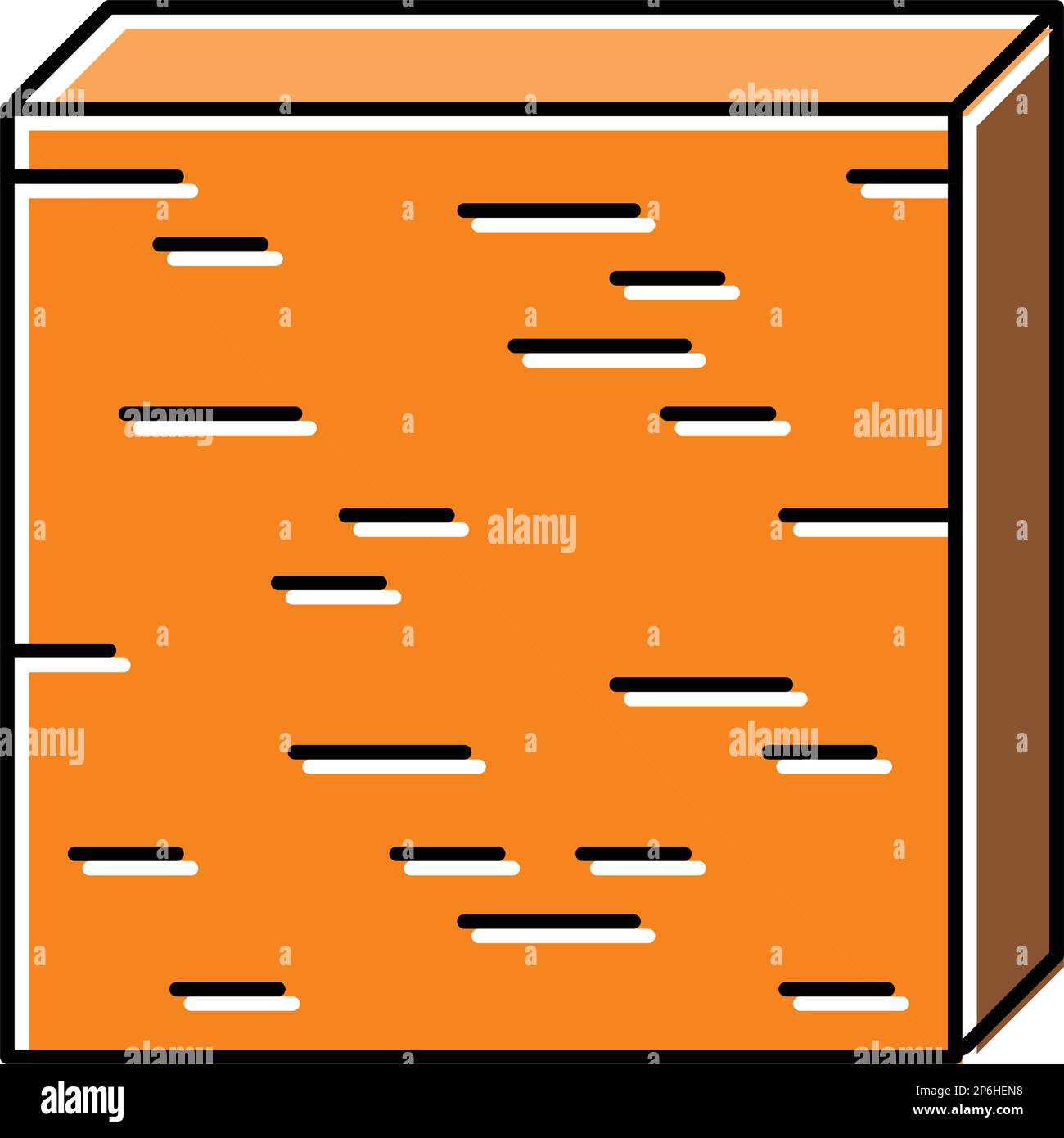 bronze metal copper color icon vector illustration Stock Vector Image ...