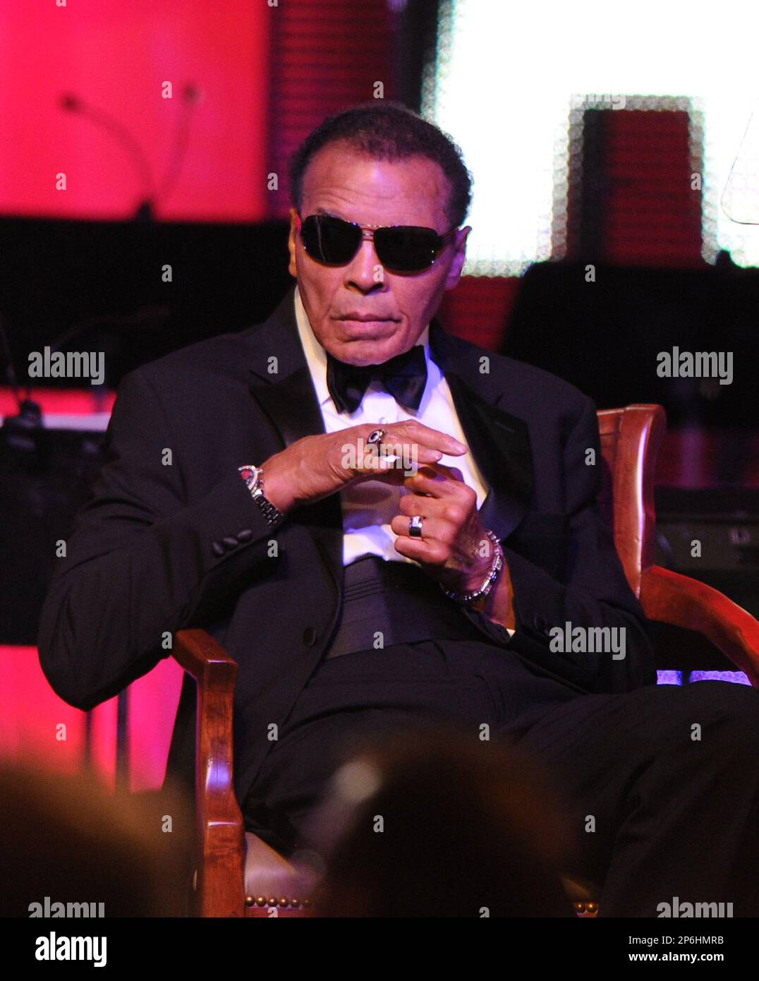 PHOENIX, AZ - March 24: Muhammad Ali onstage at Muhammad Ali's ...