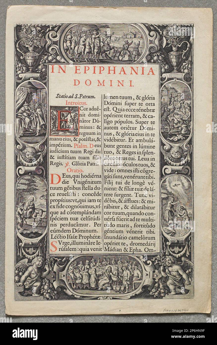 Epiphania hi-res stock photography and images - Alamy