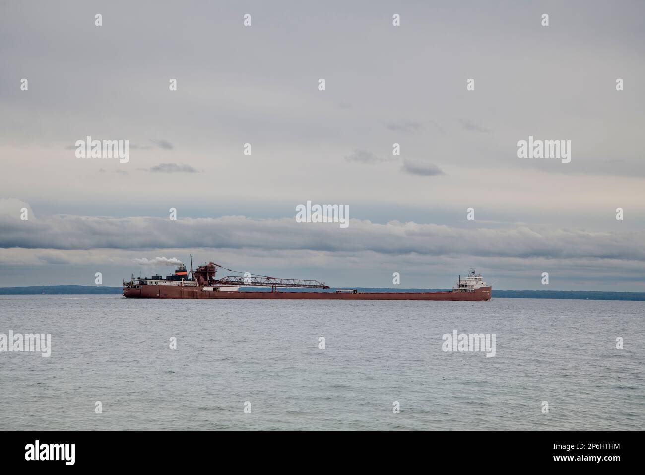 Michigan. The self discharging bulk carrier HON. JAMES L. OBERSTAR ...