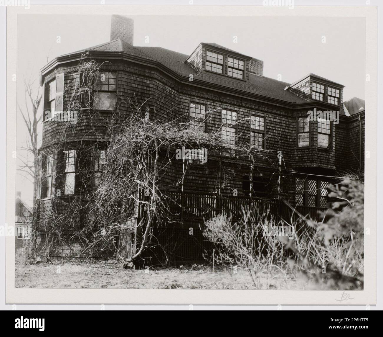 Berenice Abbott, Untitled [Walter Channing House, Brookline, MA], 1934 ...