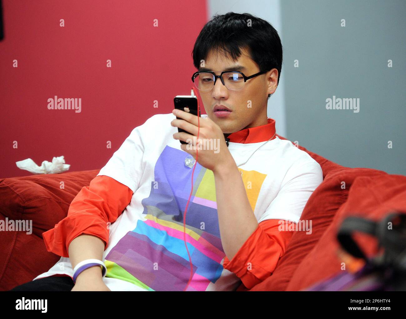 HOLLYWOOD, CA - MARCH 21: Contestant Heejun Han backstage at FOX's ...
