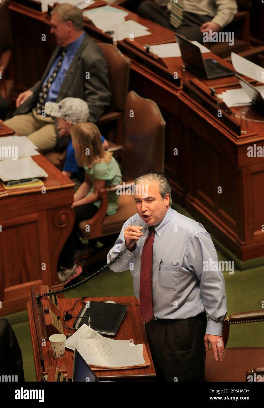 Rep. Michael Paymar (DFL) speaks out against the omnibus tax bill on ...