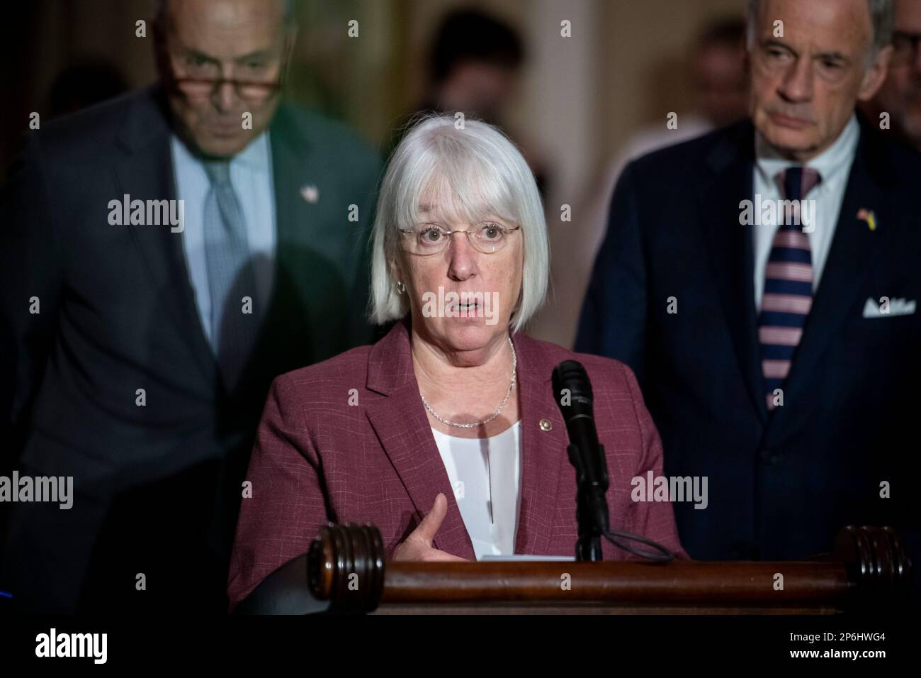 United states senator patty murray democrat of washington hi-res stock ...