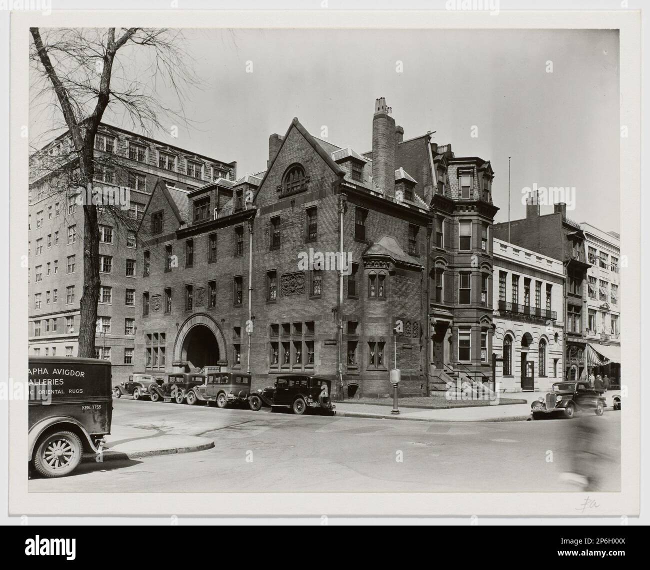 Berenice Abbott, Untitled [Rectory of Trinity Church, Boston], 1934, printed 1982, gelatin ...