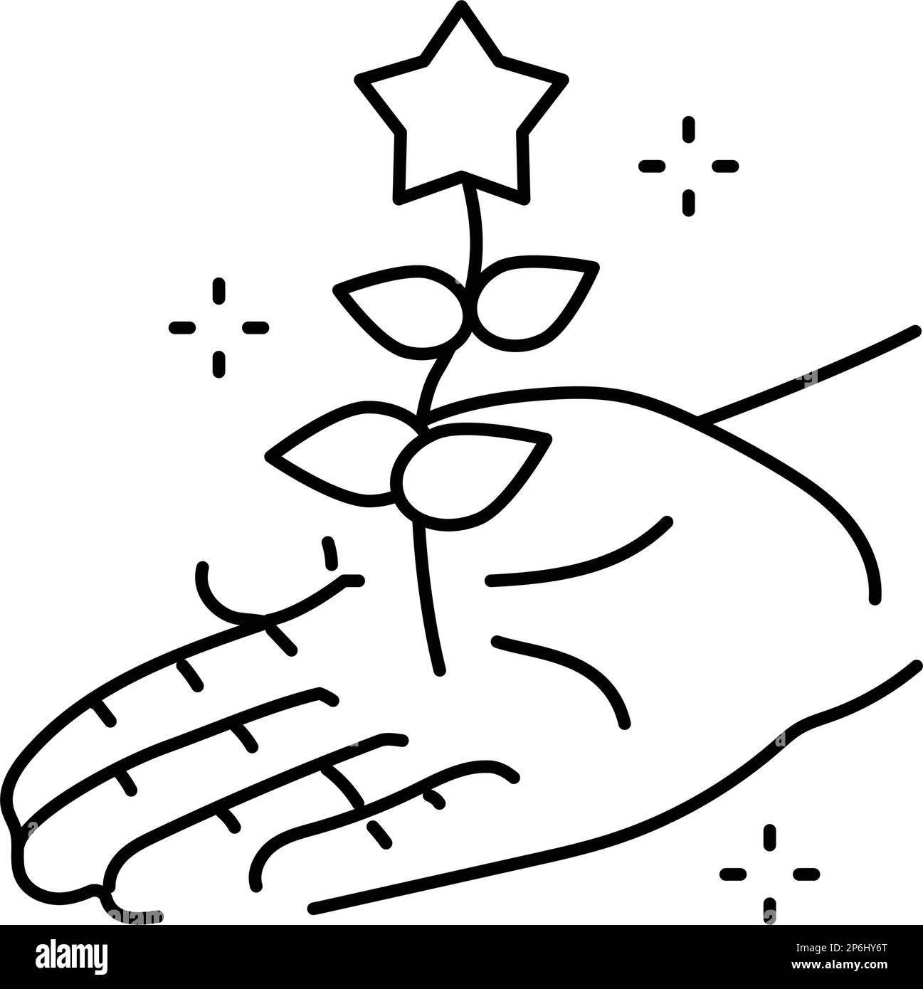 demonstrate positive attitude line icon vector illustration Stock ...