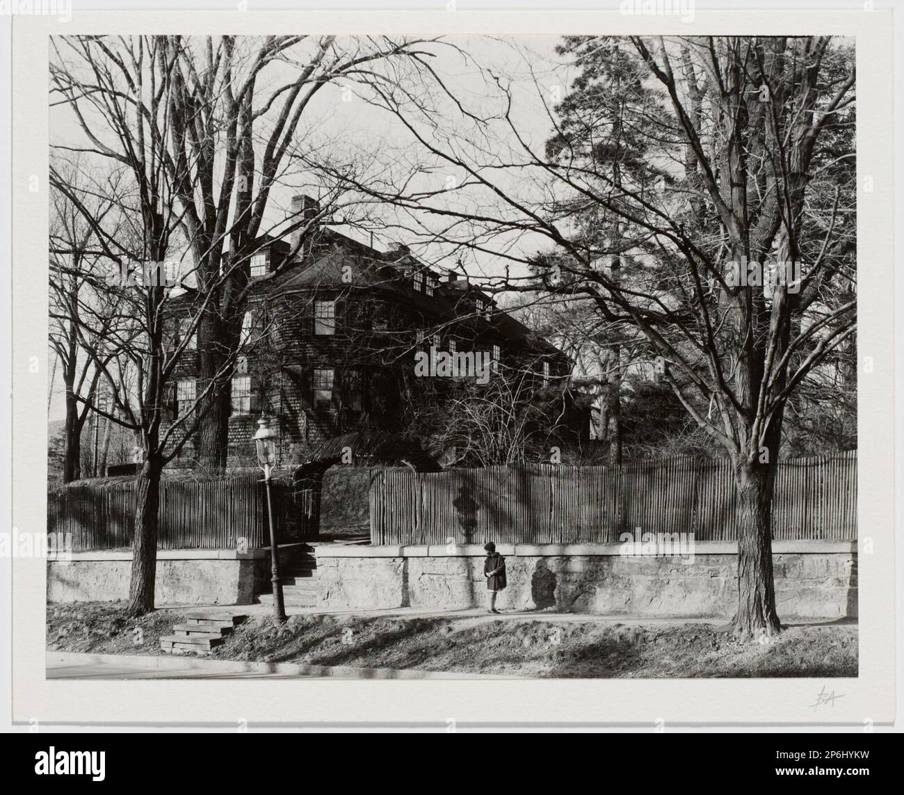 Berenice Abbott, Walter Channing House, Brookline, MA , 1934, printed ...