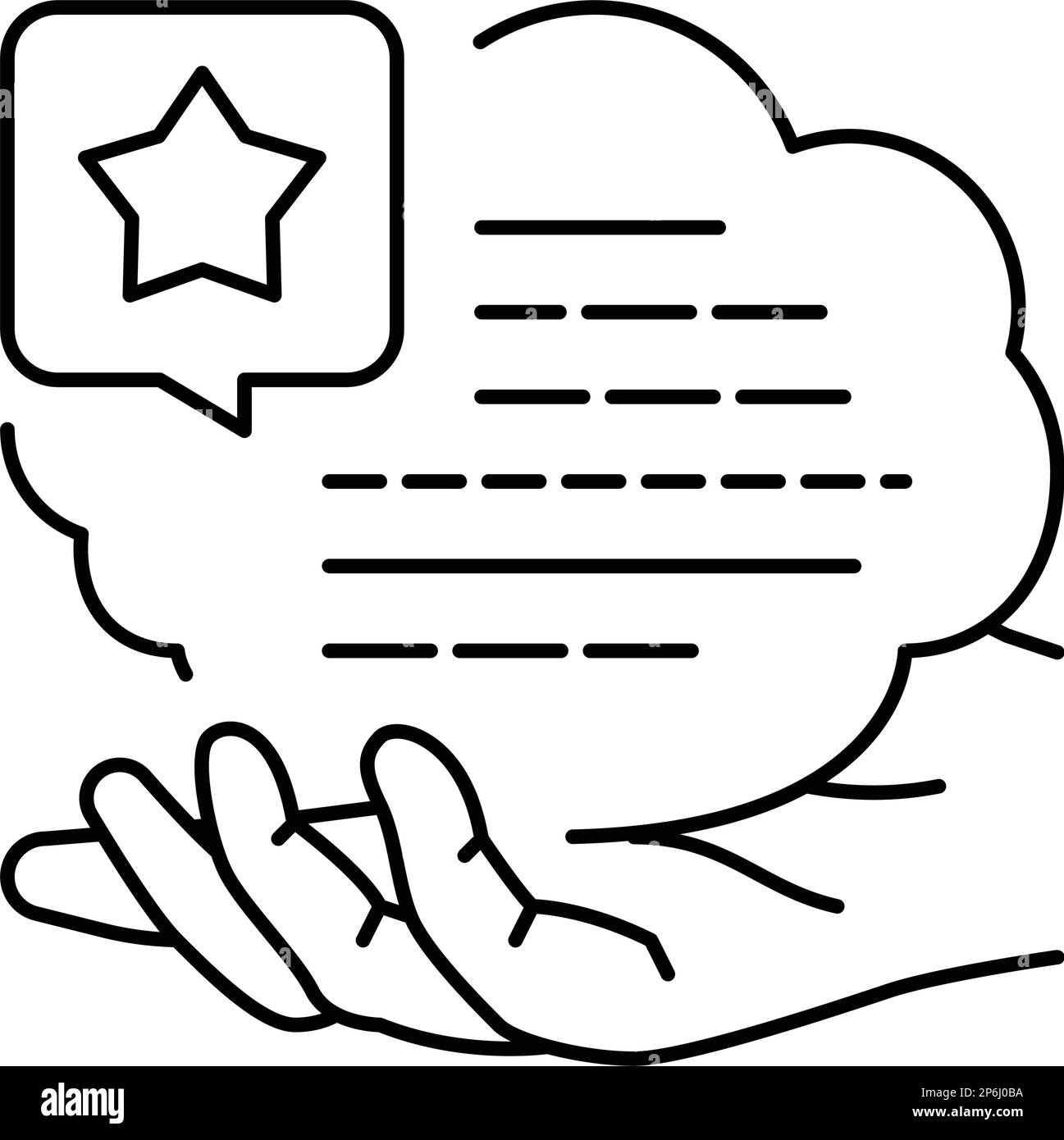 demonstrate good communication skills line icon vector illustration ... demonstrate good communication skills line icon vector illustration ...
