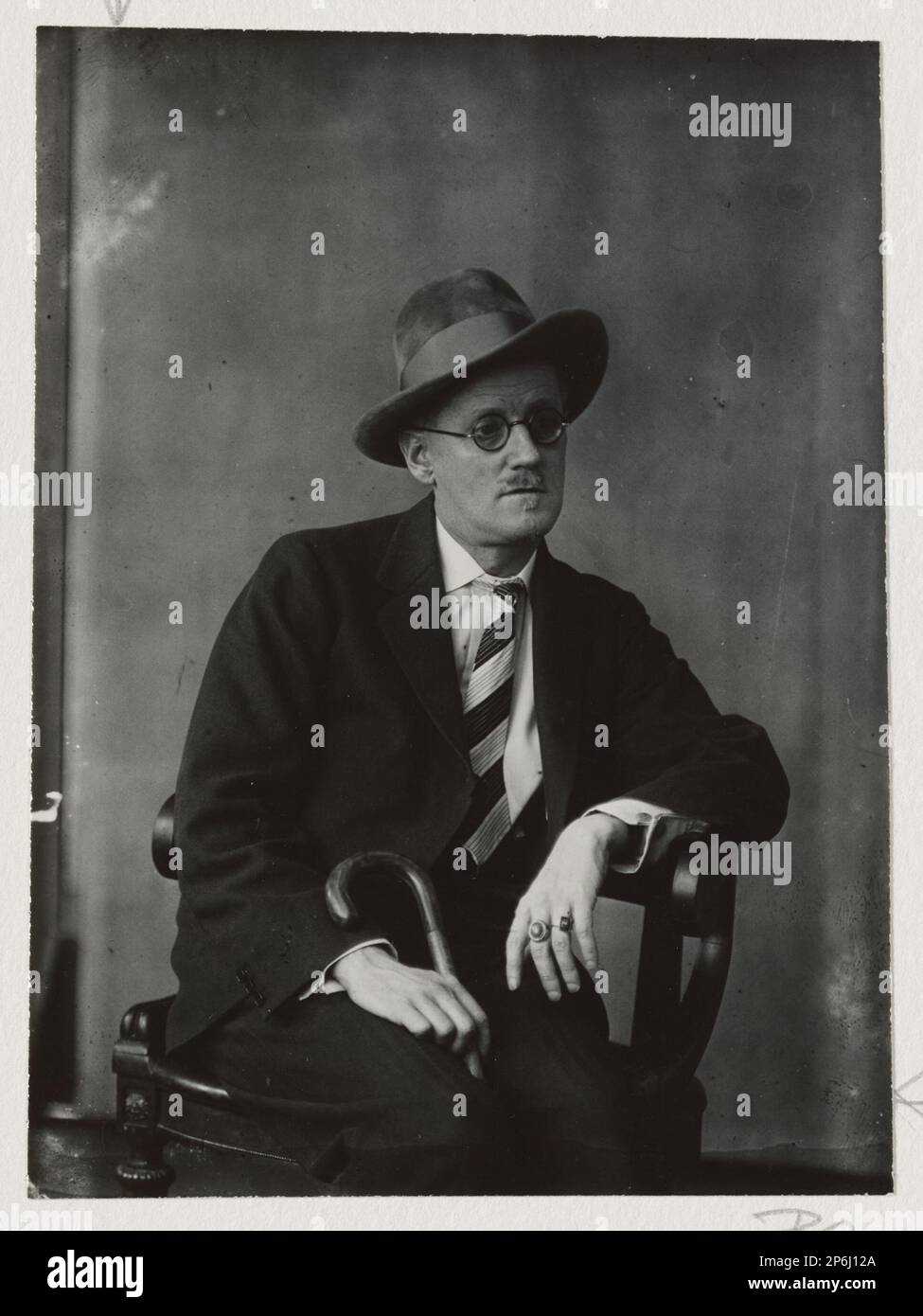 Berenice Abbott, Portrait of James Joyce, 1928, printed 1982, gelatin ...