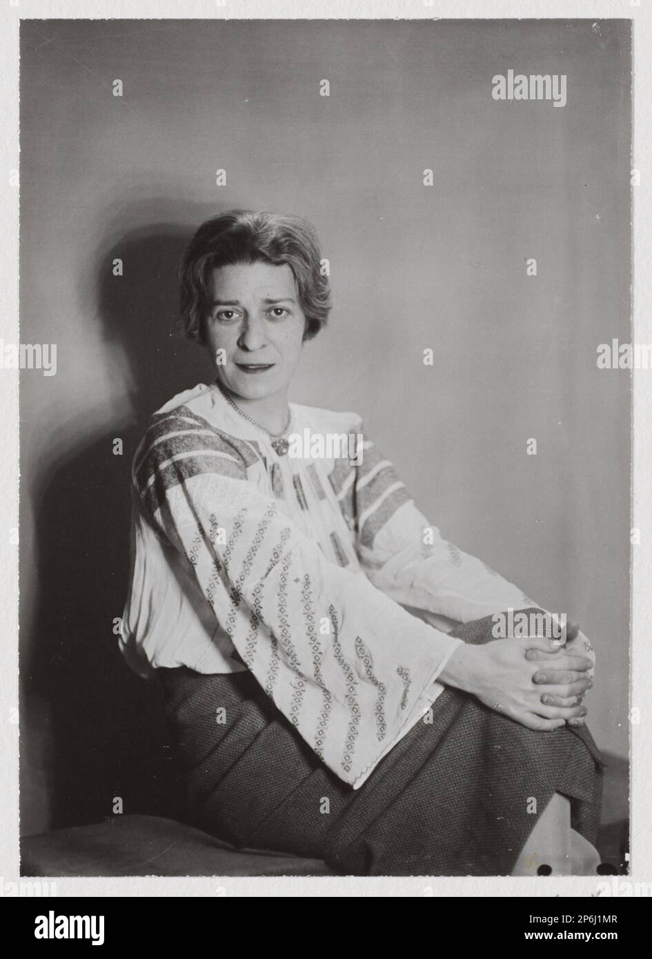 Berenice Abbott, Portrait of Janet Flanner, 1927, printed 1982, gelatin ...