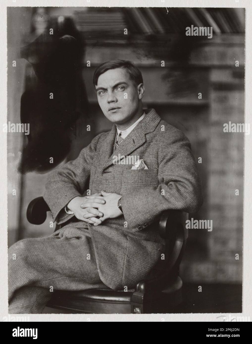 Berenice Abbott, Portrait of George Antheil, 1927, printed 1982 ...