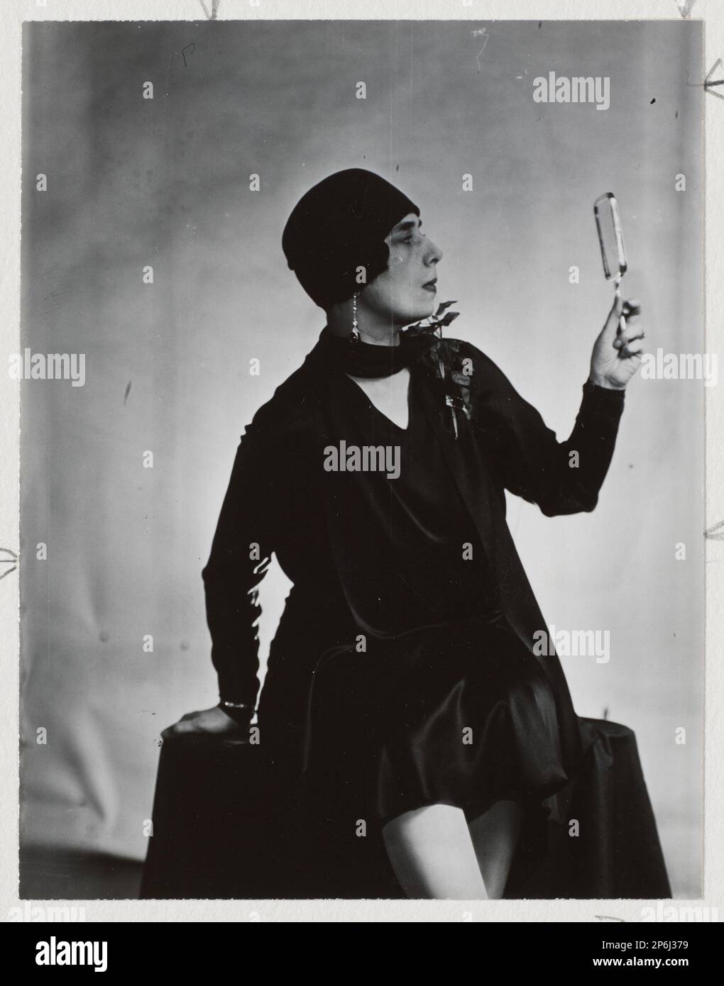 Berenice Abbott, Portrait of Princess Marthe Bibesco, 1927, printed ...