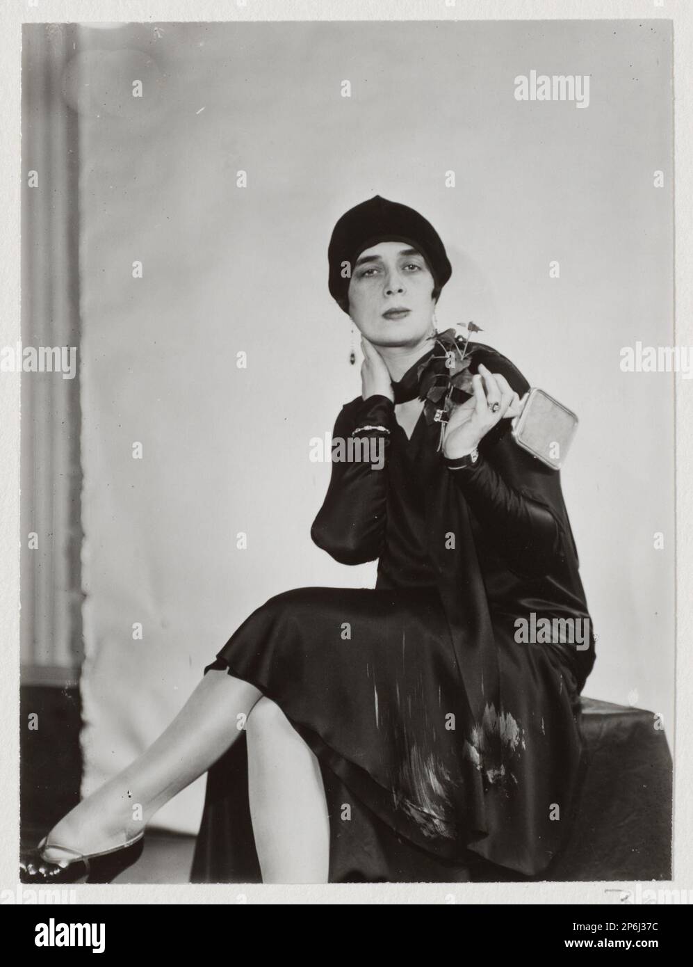 Berenice Abbott, Portrait of Princess Marthe Bibesco, 1927, printed ...