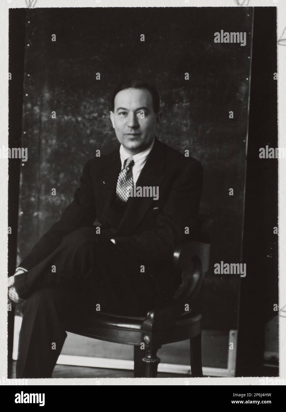 Berenice Abbott, Portrait of Paul Morand, 1925–30, printed 1982 ...