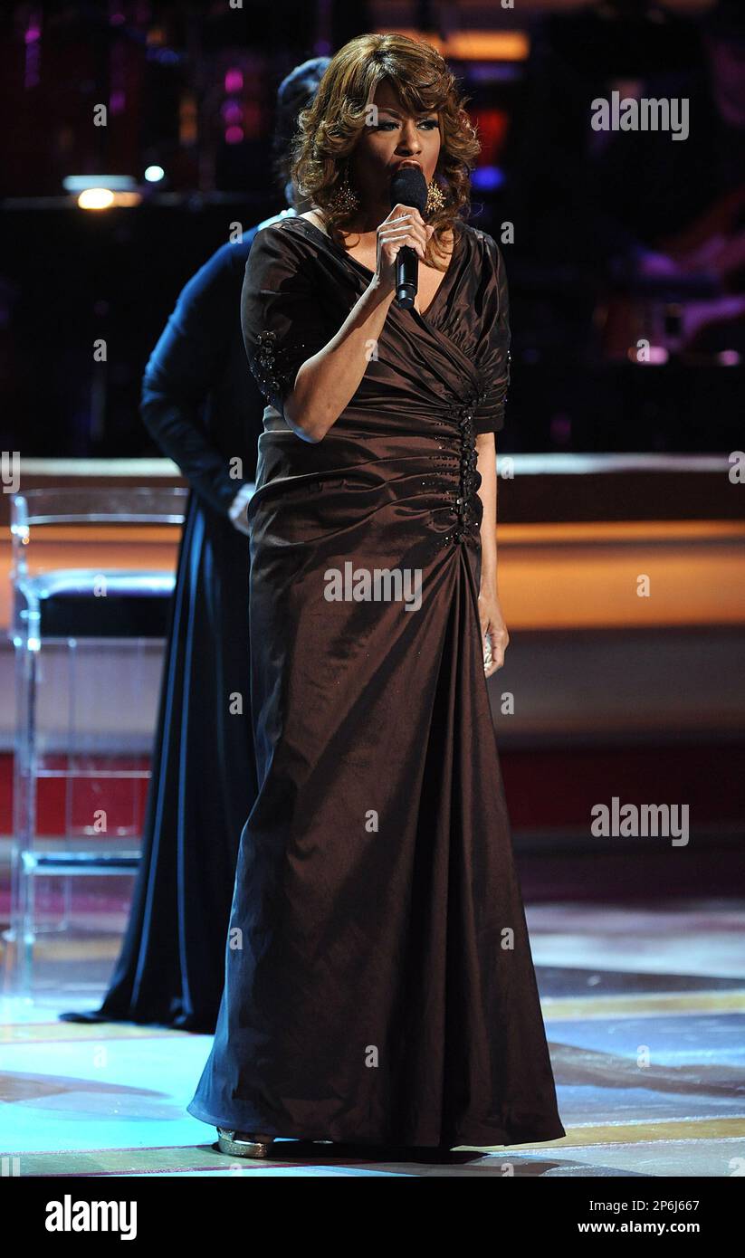 LOS ANGELES, CA - MARCH 16: Singer Jennifer Holliday performs on the ...