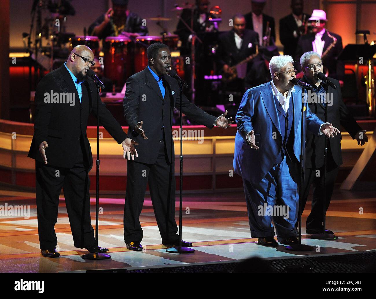 LOS ANGELES, CA - MARCH 16: The Rance Allen Group perform on the BET ...