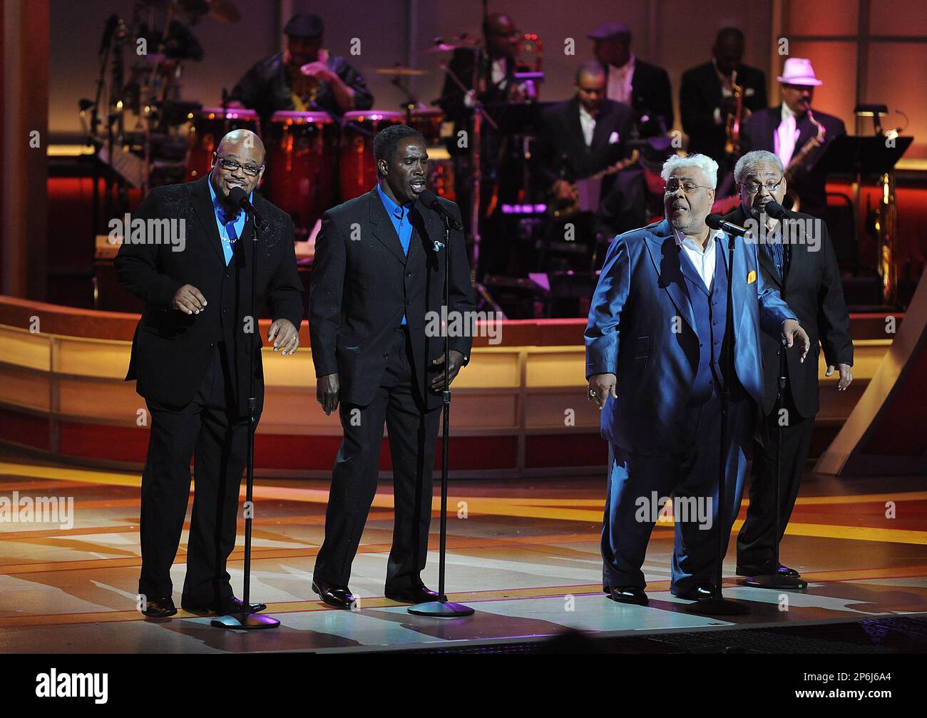 LOS ANGELES, CA - MARCH 16: The Rance Allen Group perform on the BET ...