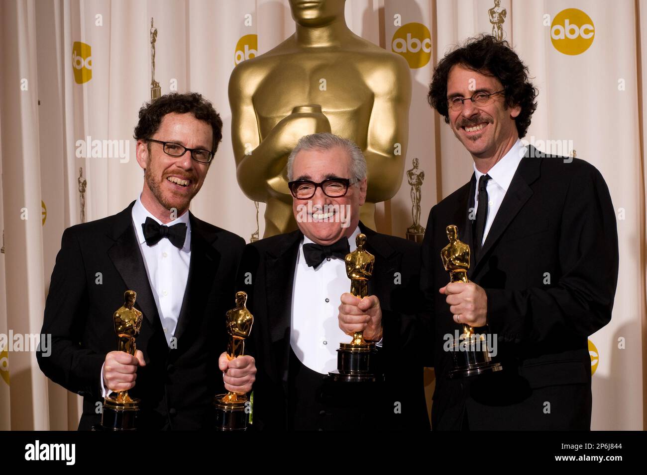 Joel Coen, Martin Scorsese, Ethan Coen, 80th Academy Awards - Retrospective. Photo credit: A.M.P ...