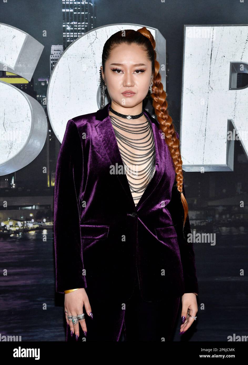 Heidi Wong attends the world premiere of "Scream VI" at AMC Lincoln ...