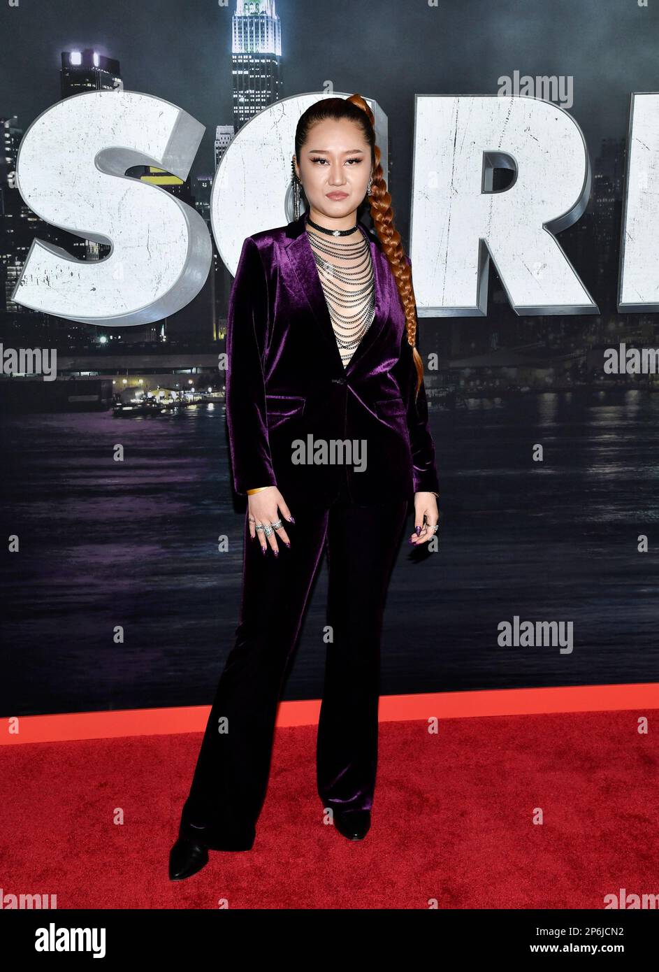Heidi Wong attends the world premiere of "Scream VI" at AMC Lincoln ...