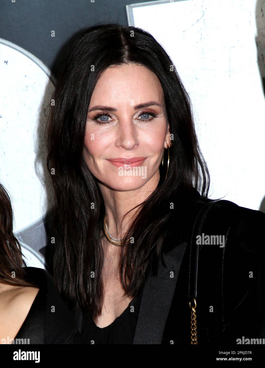 New York City, NY, March 6, 2023, Courteney Cox attending the 'Scream ...