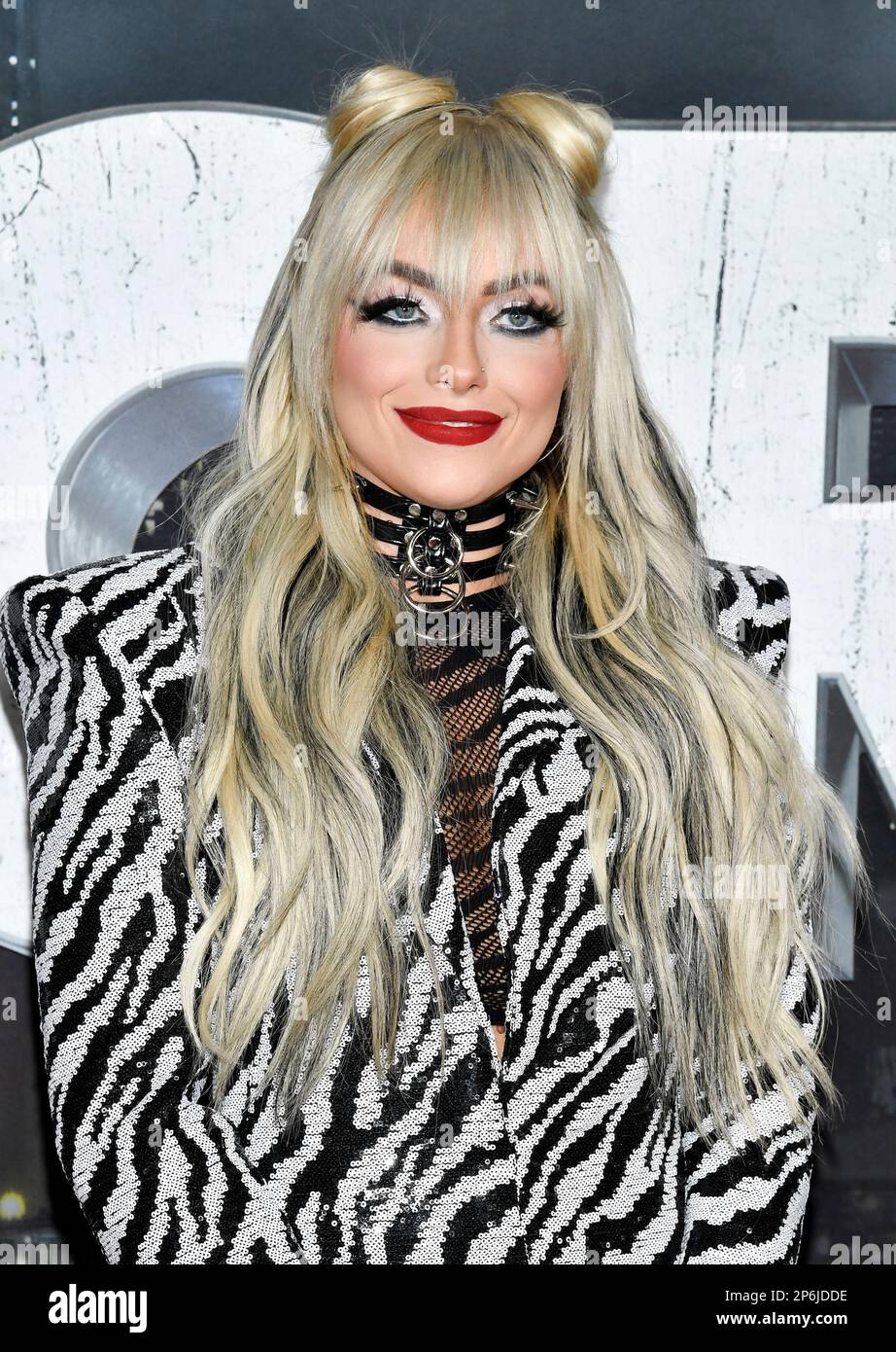Liv Morgan attends the world premiere of "Scream VI" at AMC Lincoln ...