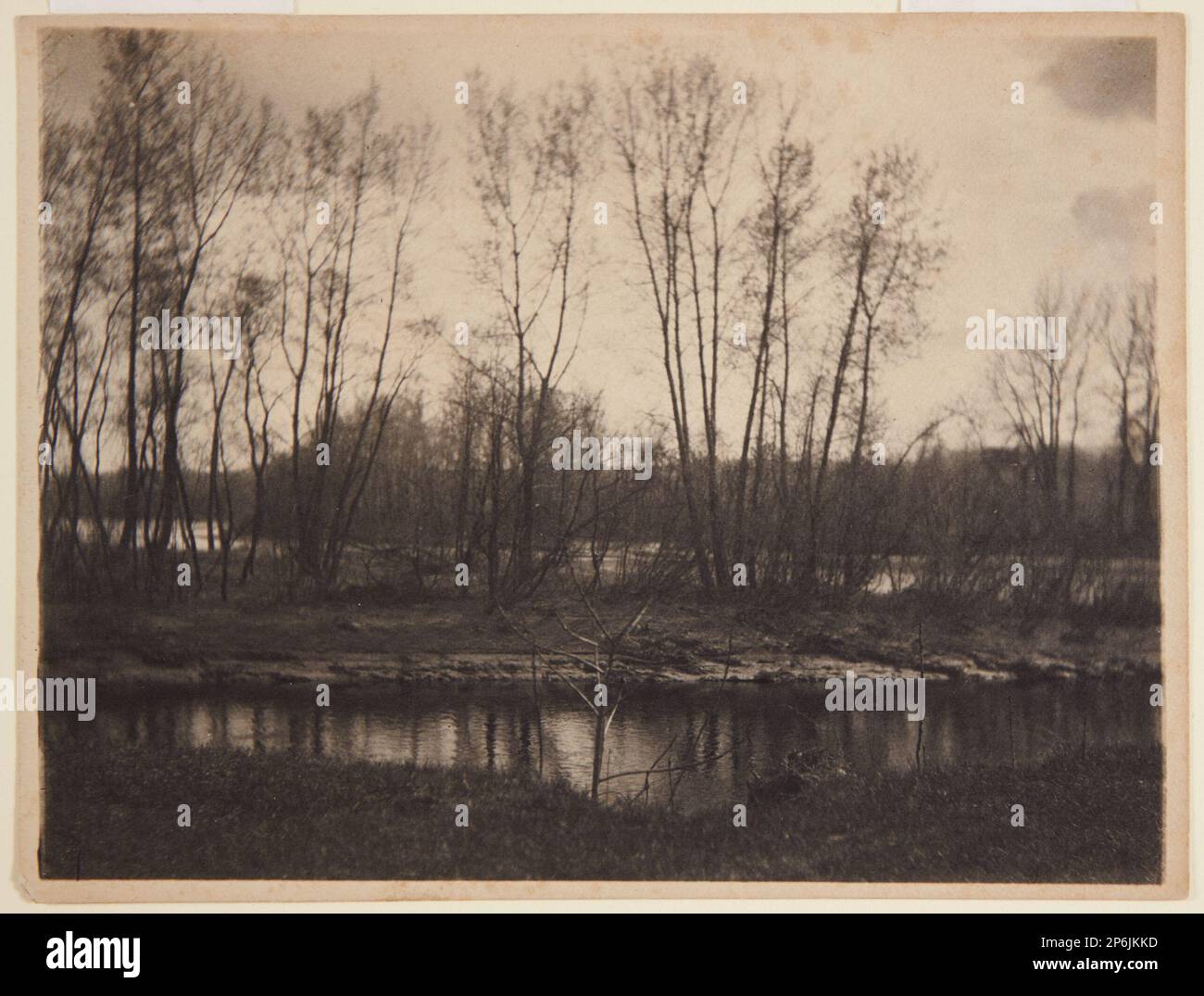 Frances Stebbins Allen, The River in May, 1908, platinum print Stock ...