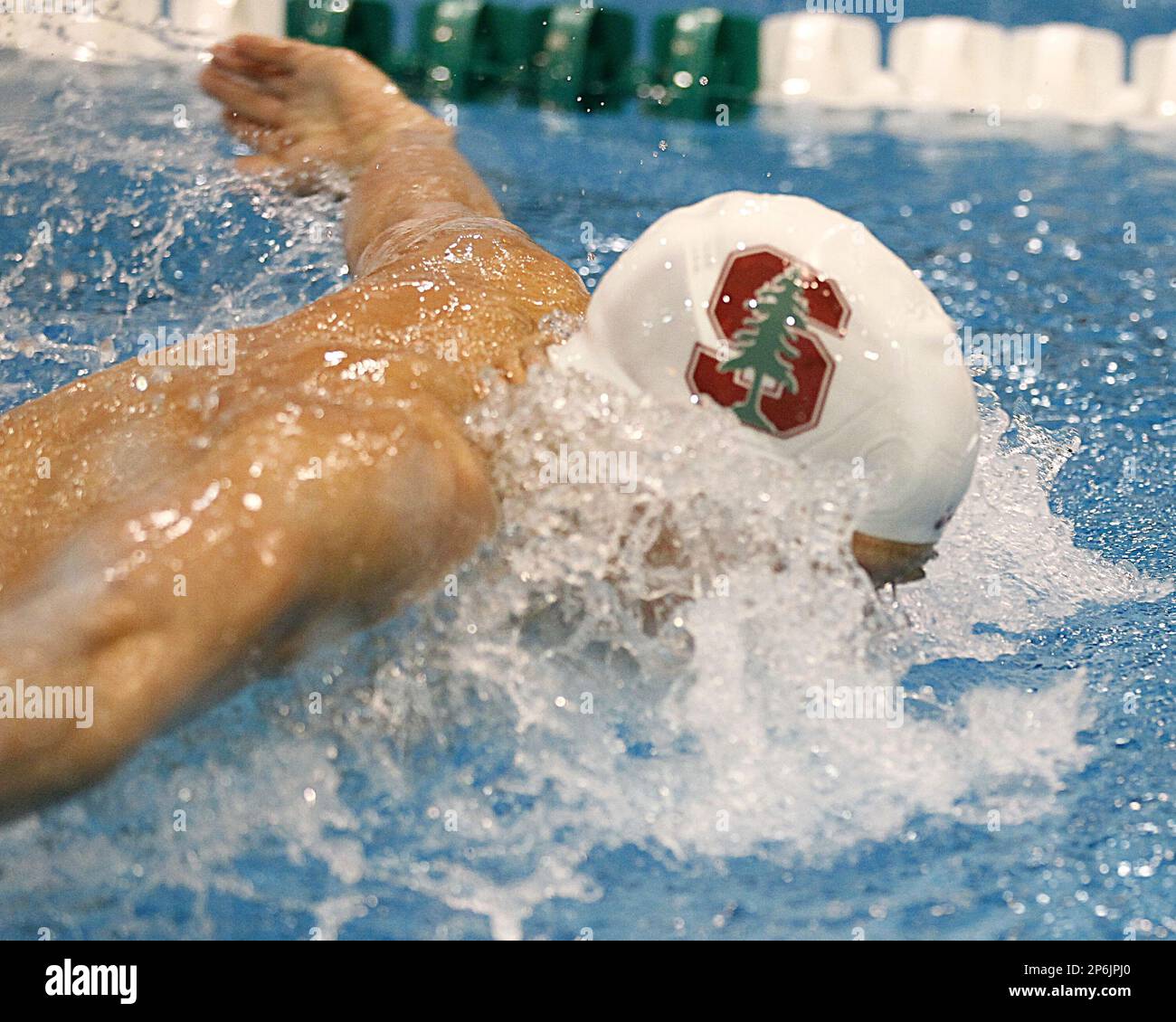 Jack Lane, STAN-PC, swims in the 200 butterfly at the Pac12 Men’s ...