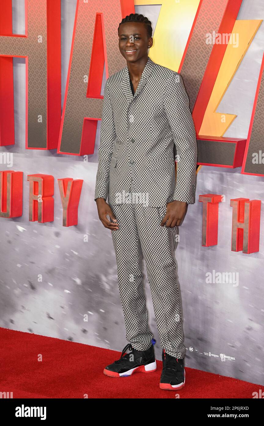 Callum Daniel attends Special Screening of Shazam! Fury of the Gods at ...