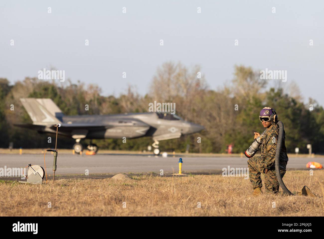 U.S. Marine Corps Sgt. Dustin Harmon, assistant maintenance chief ...