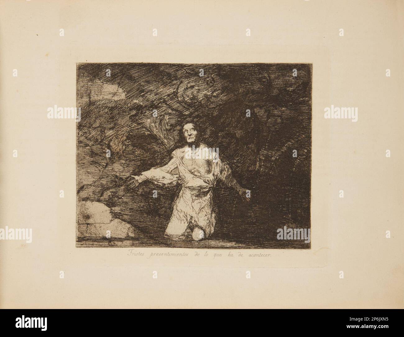 Francisco de Goya y Lucientes, Sad forebodings of what is to happen ...