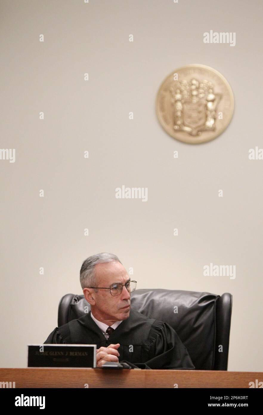 Judge Glenn Berman listens to testimony during the trial of Dharun Ravi ...