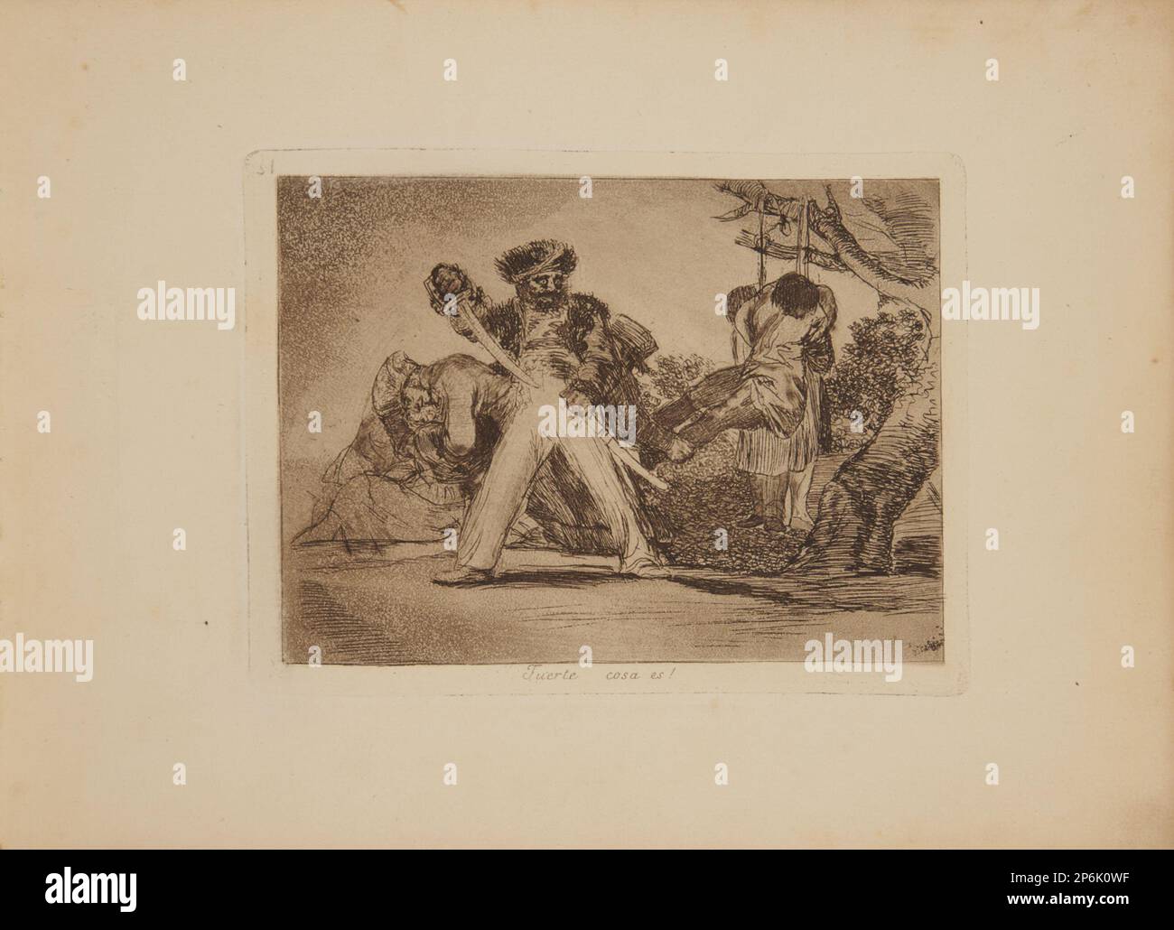 Francisco de Goya y Lucientes, This is too much!, 1810-1820, etching ...