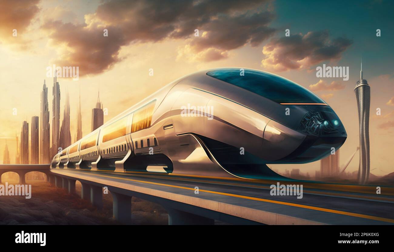 Magnetic levitation train and korea hi-res stock photography and images ...