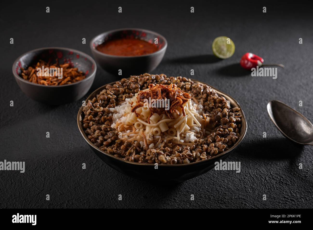 Egyptian Koshary images, Traditional Egyptian food, Delicious Koshary ...