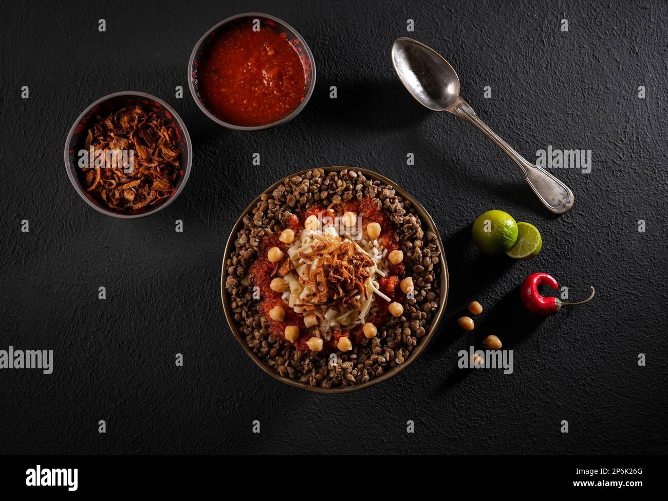Kushari egypt hi-res stock photography and images - Alamy