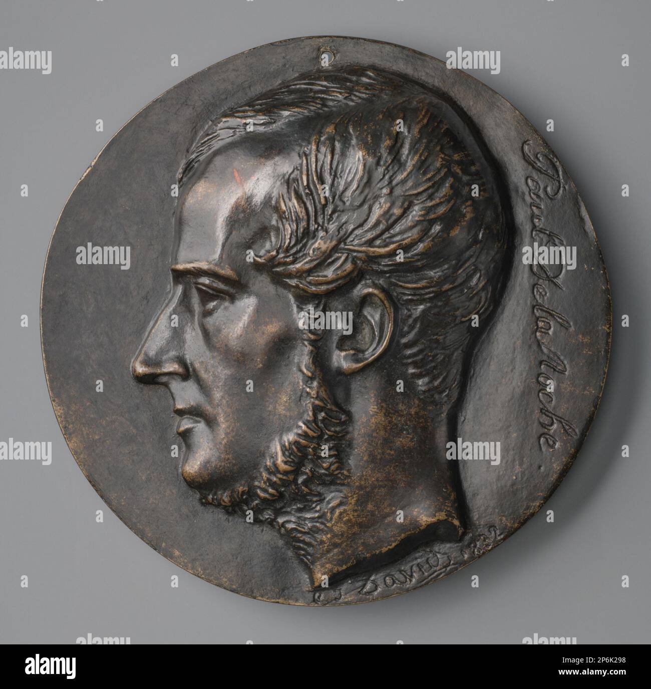 Pierre-Jean David d'Angers, Hippolyte (Paul) Delaroche (1797-1856 ...