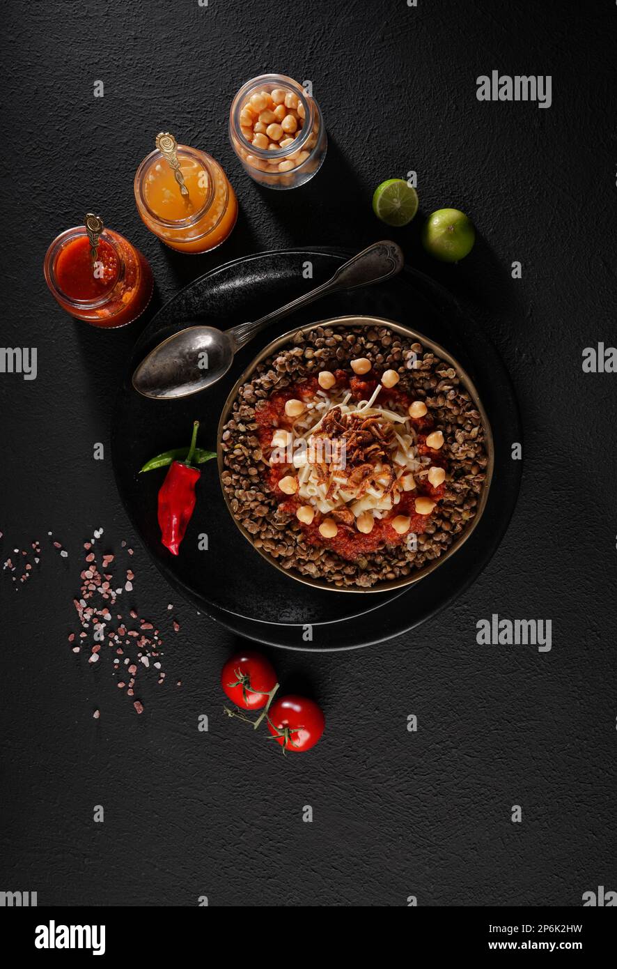 Egyptian Koshary images, Traditional Egyptian food, Delicious Koshary ...