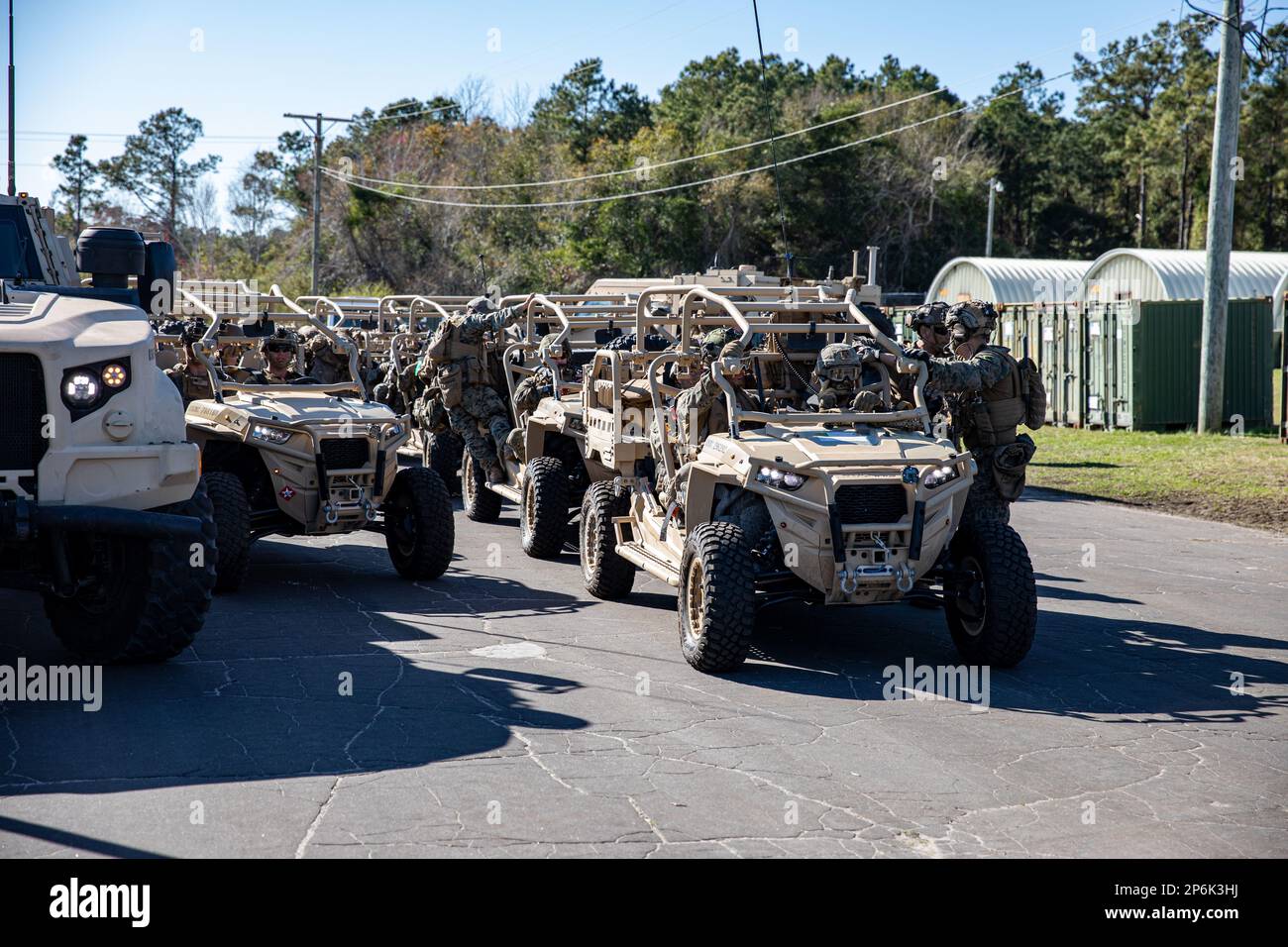 U.S. Marines with Battalion Landing Team (BLT) 1/6, 26th Marine Expeditionary Unit arrive to ...