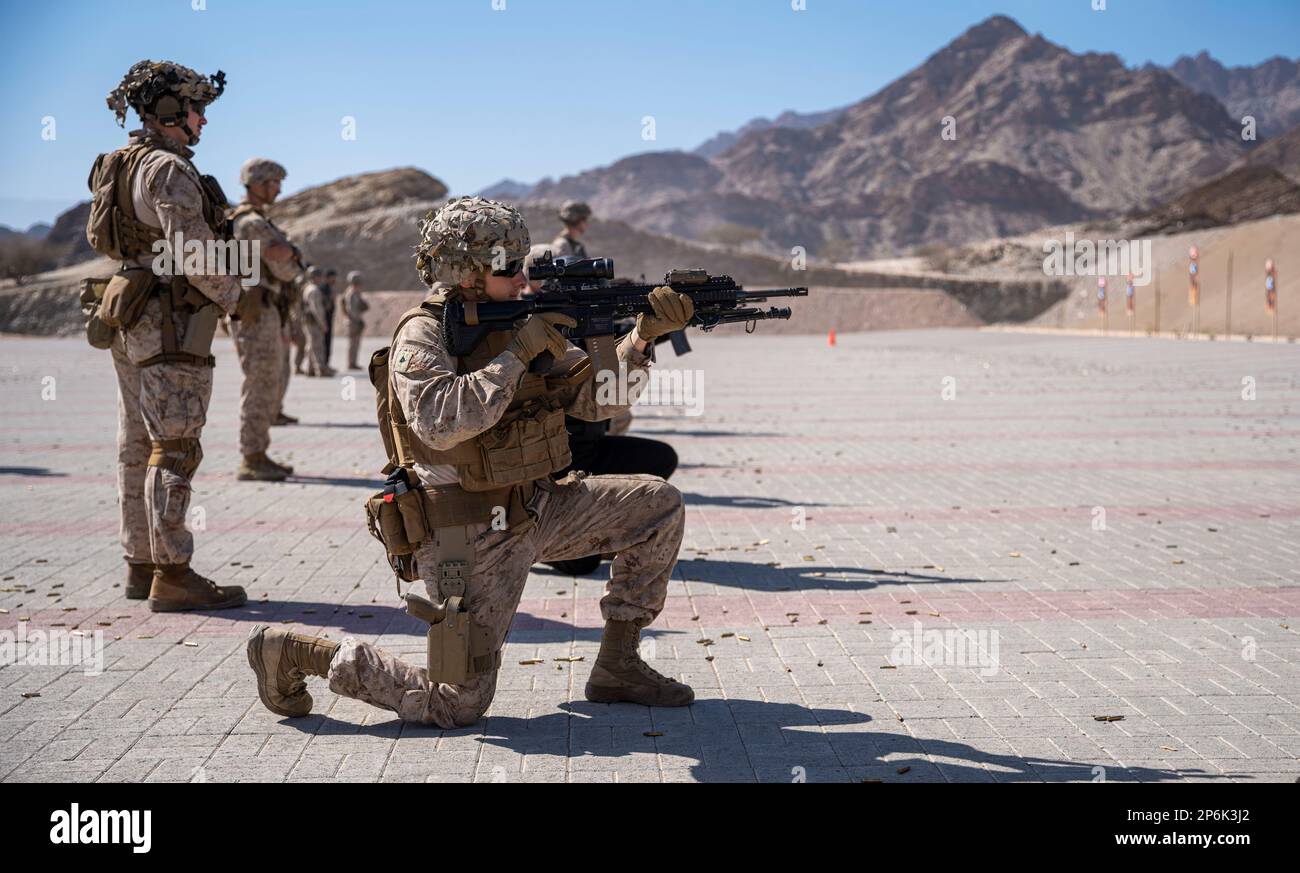 OMAN (February 19, 2023) – U.S. Marines assigned to Fleet Anti ...