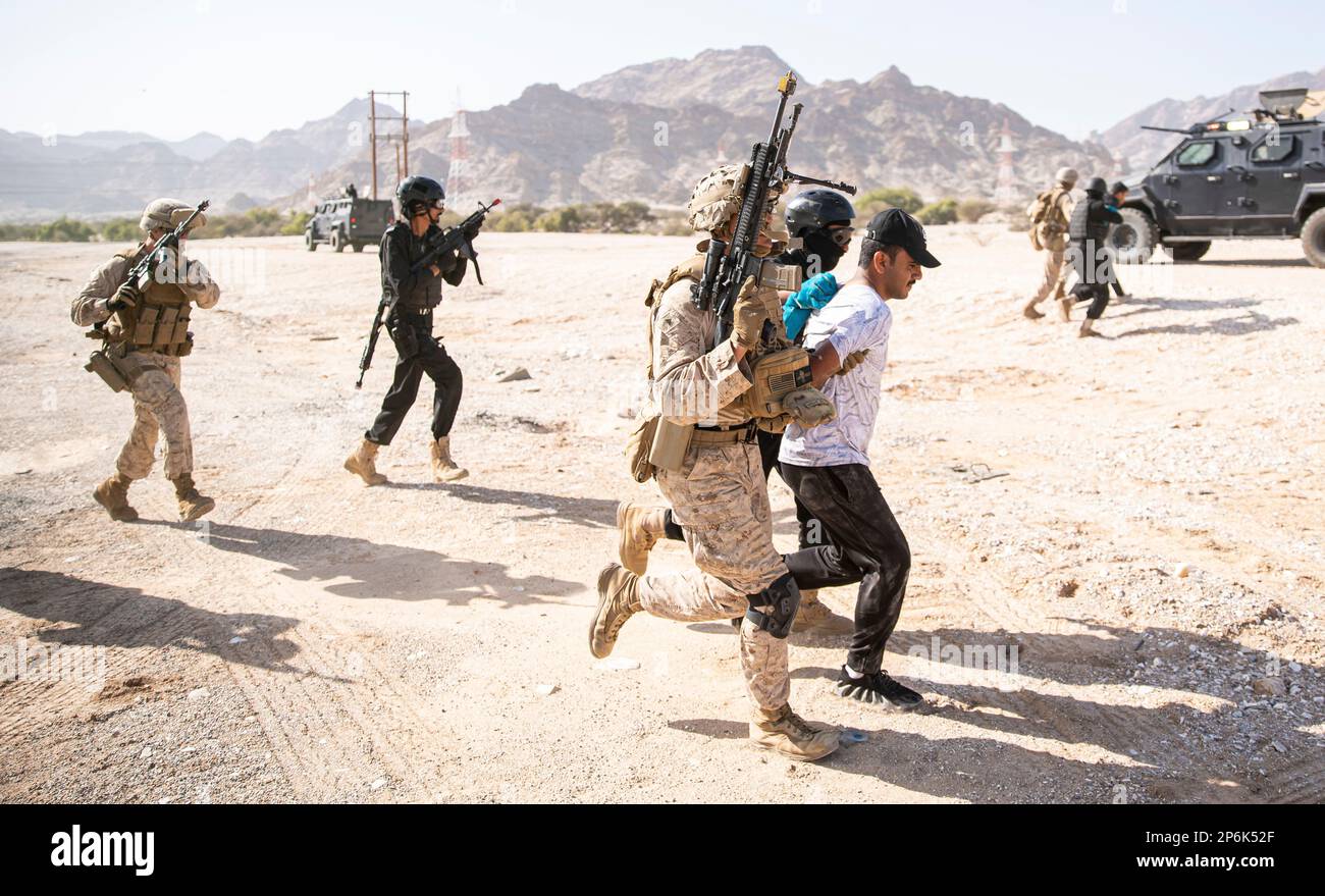 OMAN (February 23, 2023) – U.S. Marines assigned to Fleet Anti ...